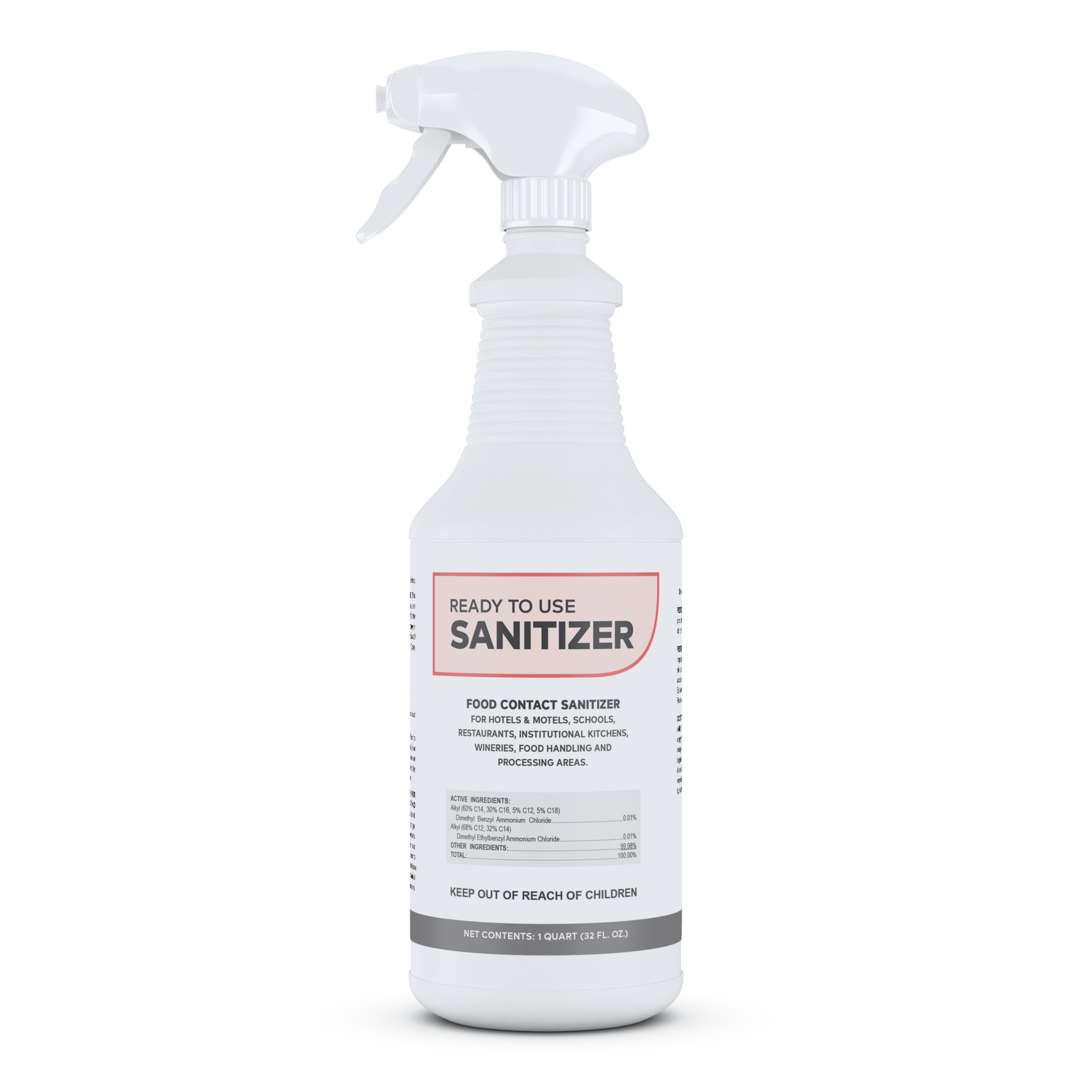 Industrial-Grade Sanitizers and Specially Formulated Cleaning Products