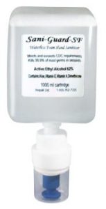 Sani-Guard Waterless Foam Hand Sanitizer from Alpha Chemical